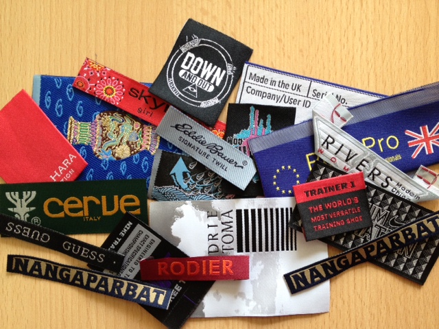 Woven Labels Damask Quality - High Definition Weaving